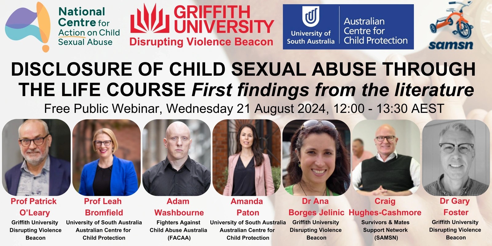 ACCP partners in webinar exploring disclosure across life course ...